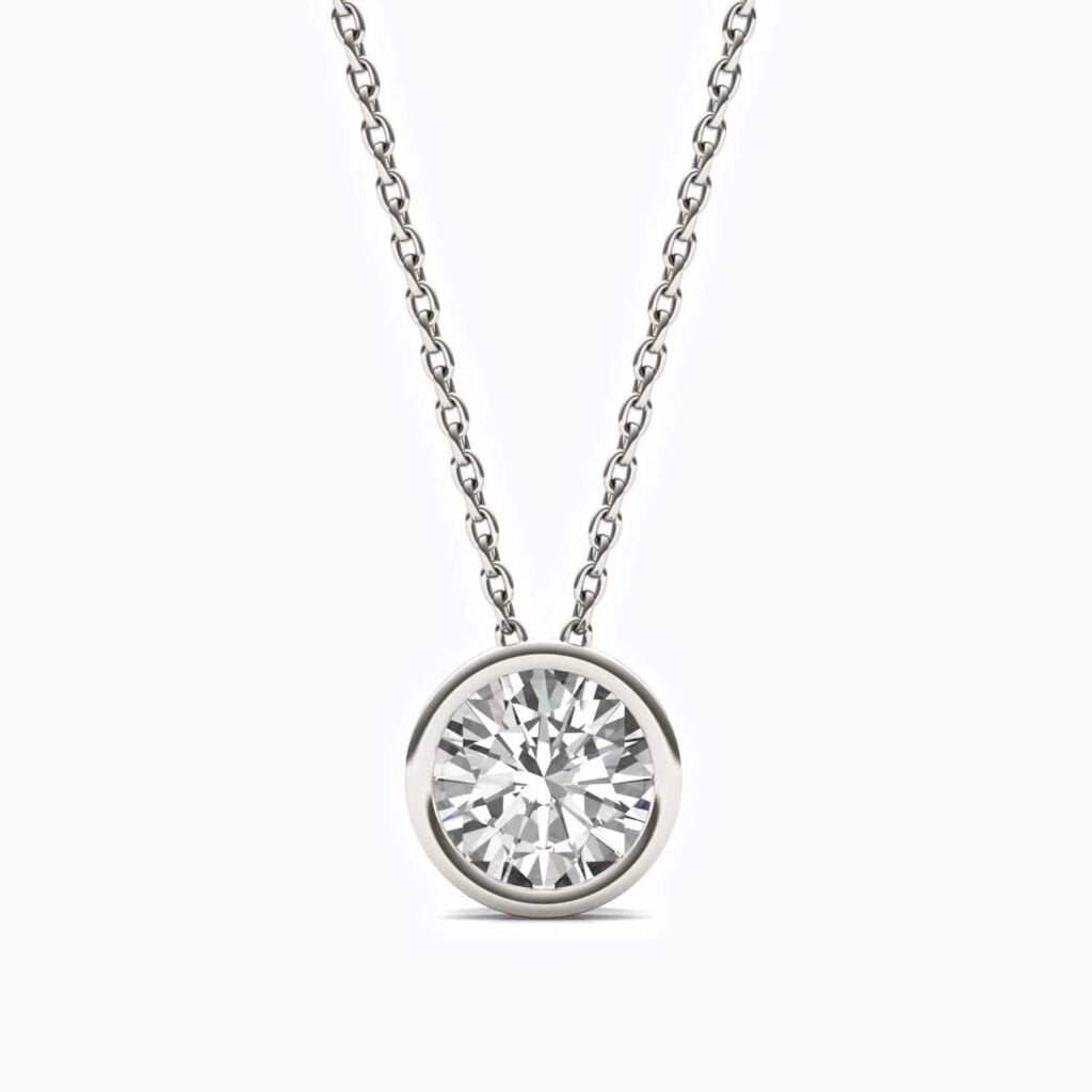 Cross Moissanite Necklace - LaneWoods Jewelry